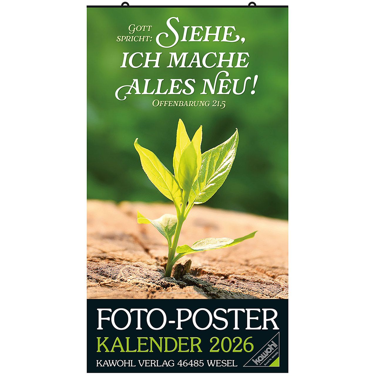Posterkalender 2026 | Kalender von Kawohl
